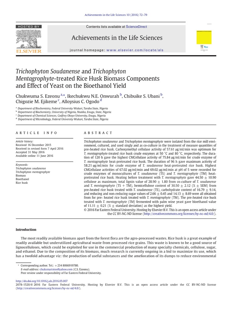 Trichophyton Soudanense and Trichophyton Mentagrophyte TR - 2016 ...