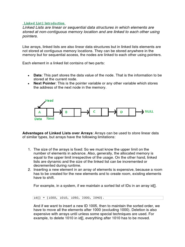 Theory Pdf Pdf Array Data Structure Pointer Computer Programming 