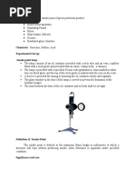Redwood Viscometer Experiment | PDF | Viscosity | Friction