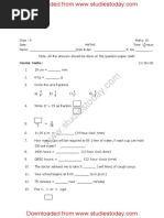 Grade 5 STAAR Math Practice Test | PDF | Mathematics