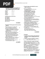 BCSEA - Model Papers 2021 | PDF | Educational Assessment | Test ...