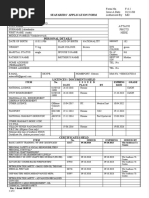 CURRICULUM VITAE Seaman Application Form | PDF | Watercraft | Ships