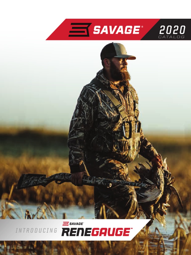 Savage 2020 Product Catalogue PDF | PDF | Pistol And Rifle Cartridges ...