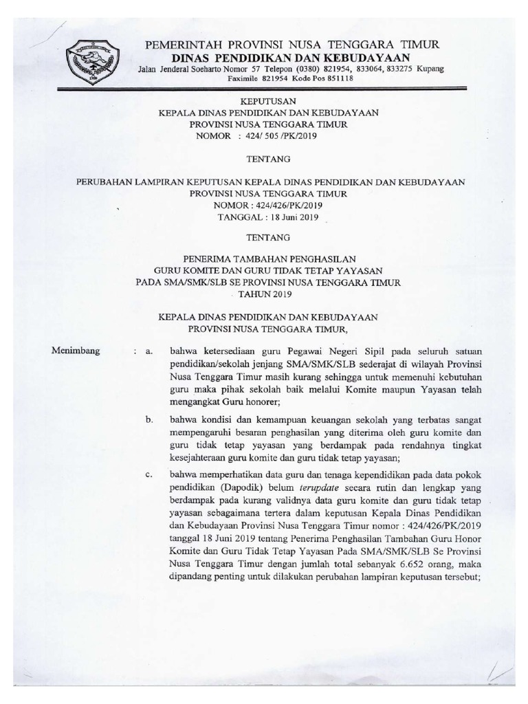 SK Insentif PDF | PDF