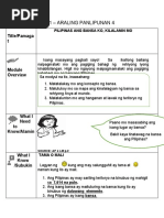 AP 4 Pakinabang Pang-Ekonomiko | PDF