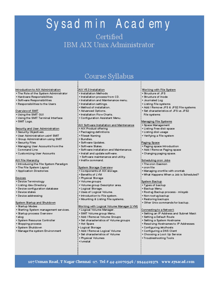 Aix Sy Pdf File System Computer Data