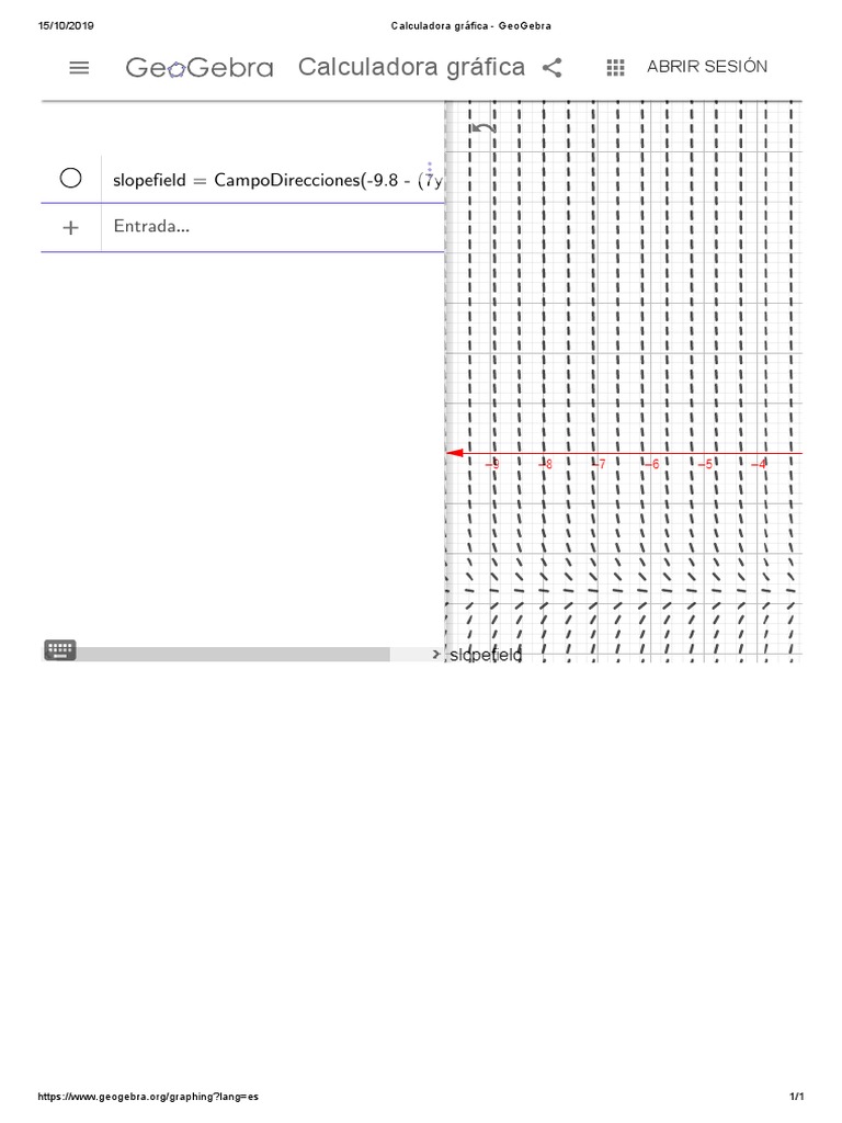 Calculadora Gráfica - GeoGebra | PDF