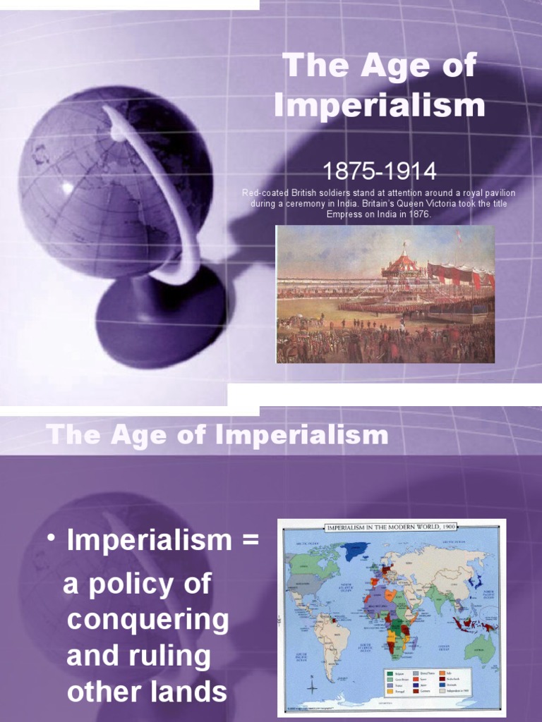The Age of Imperialism: 1875-1914 | PDF | British Empire | Imperialism