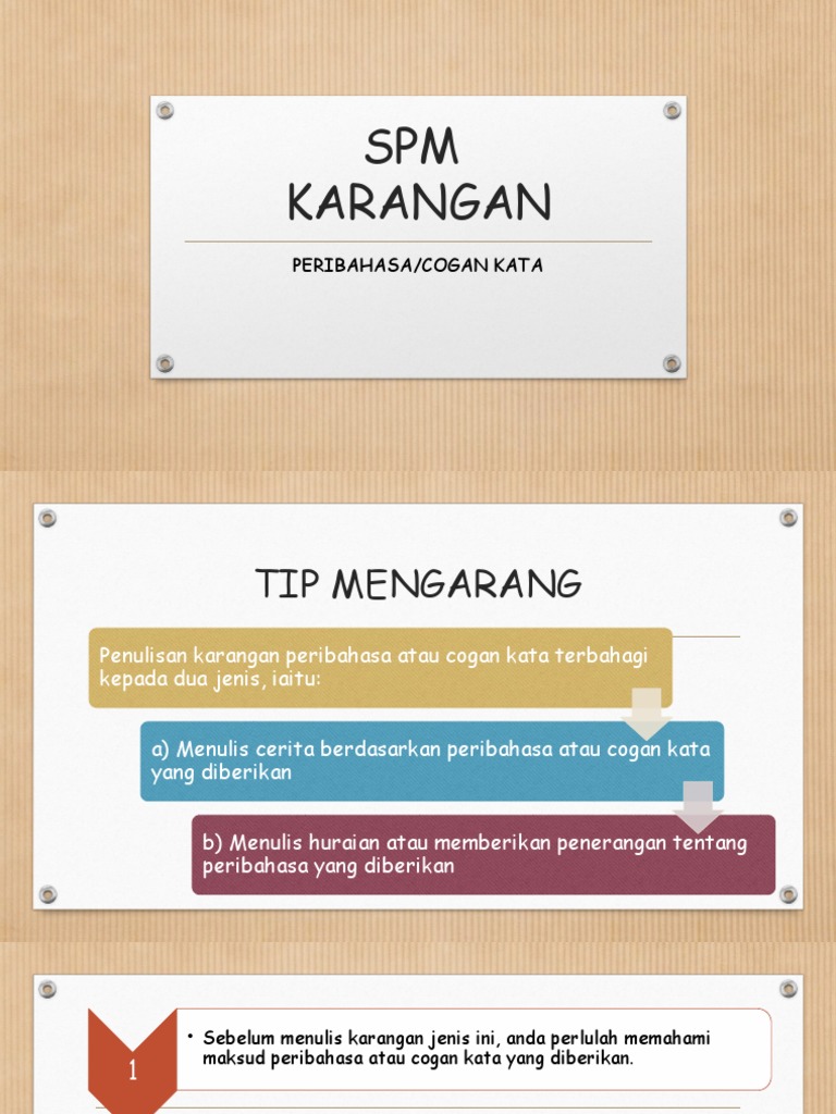 Formula Penulisan SPM | PDF