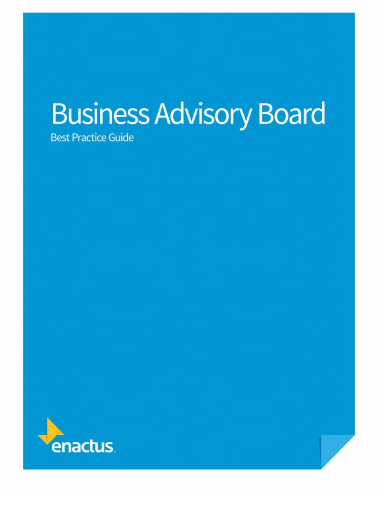 Business Advisory Board Best Practices Guide | PDF | Committee ...