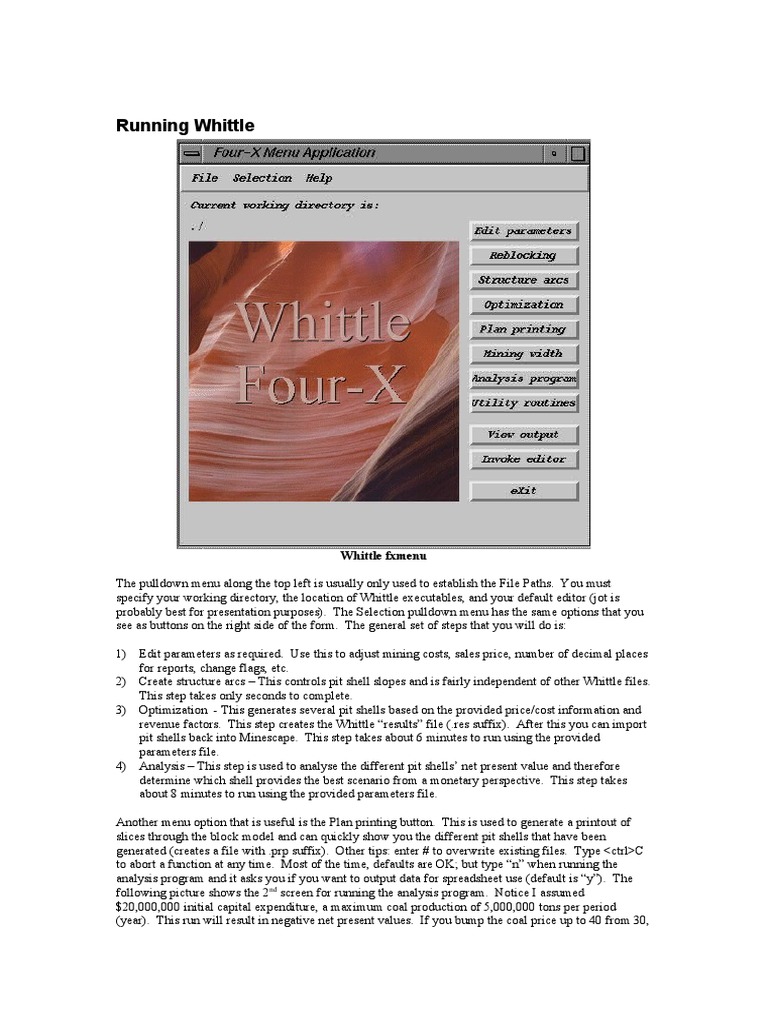 Running Whittle | PDF | Parameter (Computer Programming) | Net Present Value