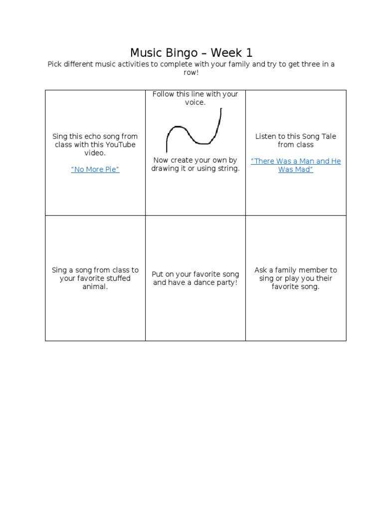 Music Choice Board 1 | Download Free PDF | Classical Music ...