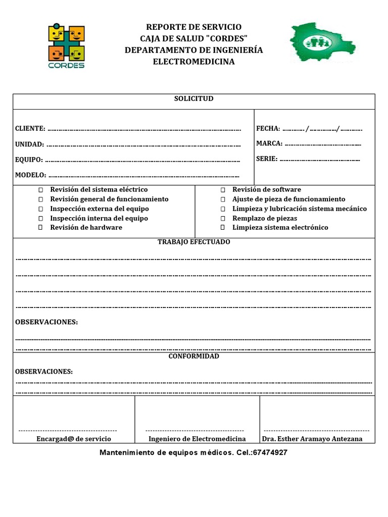 Modelo de Reporte de Trabajo | PDF | Informática | Informática y ...