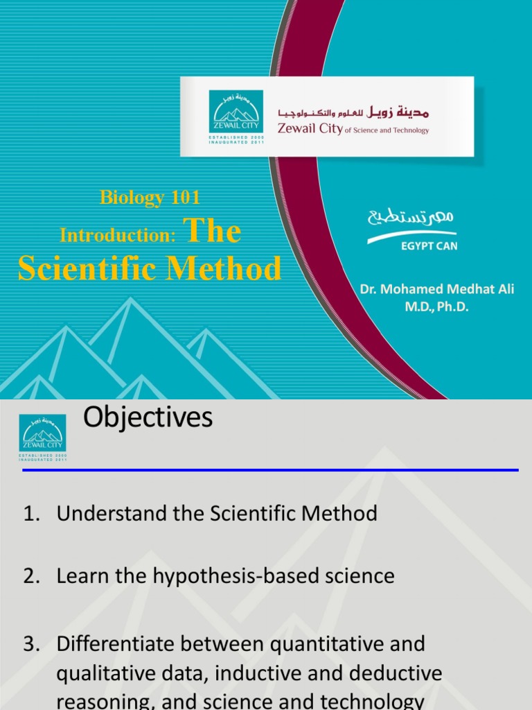 Biol 101 Lecture 01-Scientific Method PDF | PDF | Scientific Method ...
