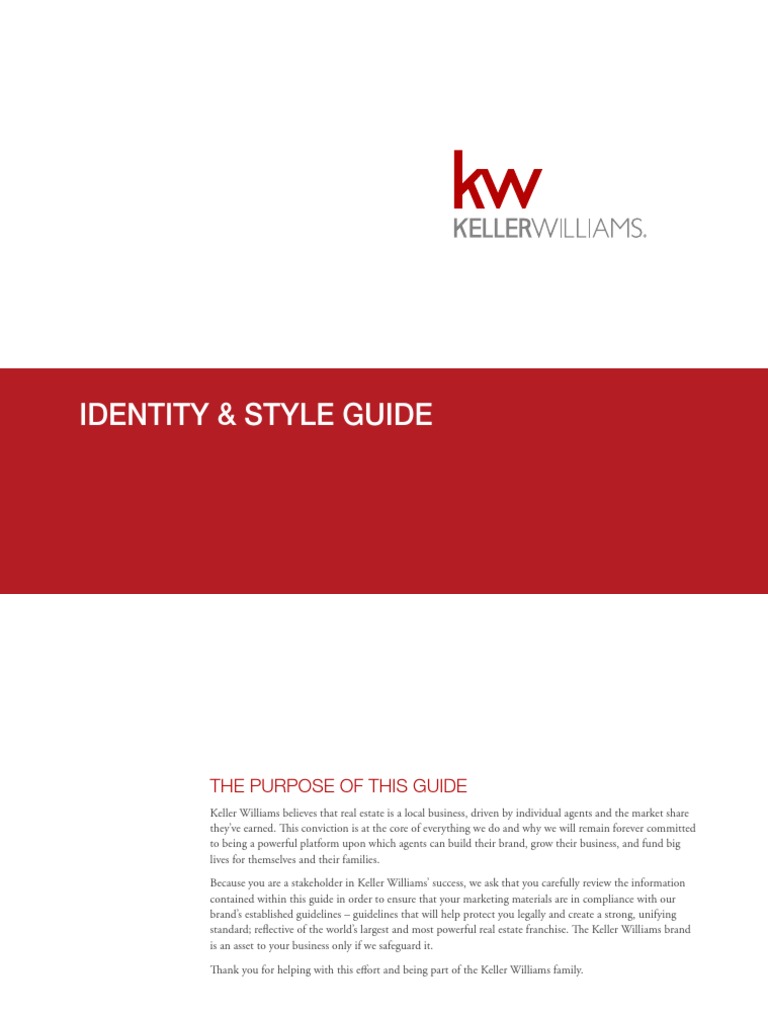 KW Branding Identity Guide | PDF | Typefaces | Graphic Design