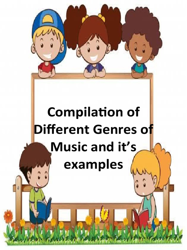 Compilation of Different Genres of Music and It's Examples | PDF