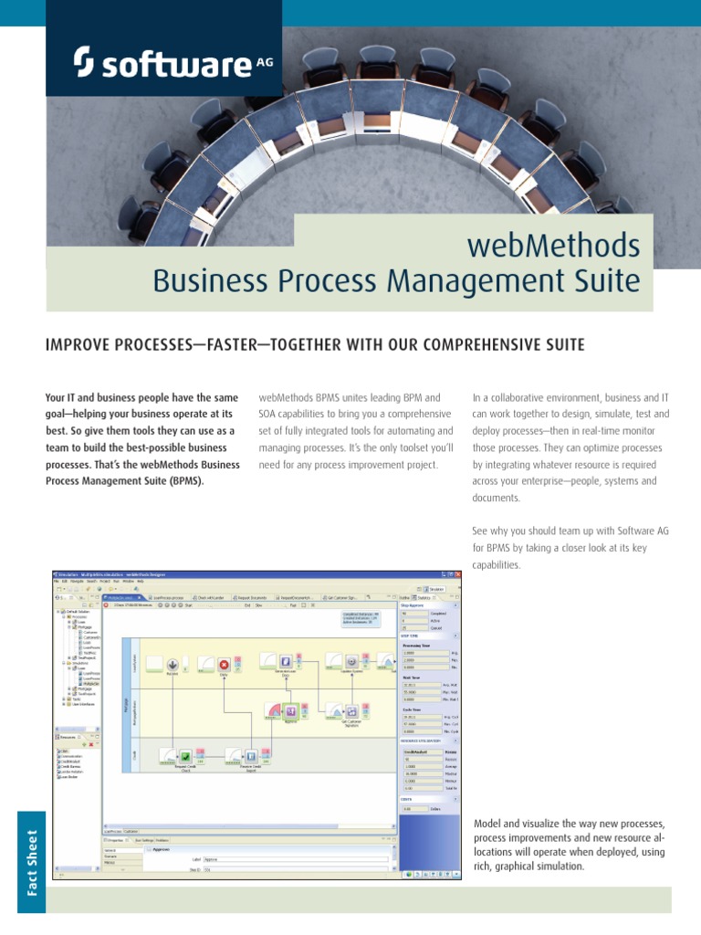 Webmethods Business Process Management Suite: Improve Processes-Faster ...