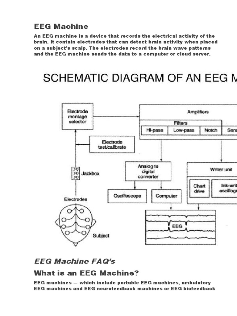 EEG Machine | PDF | Electroencephalography | Brain