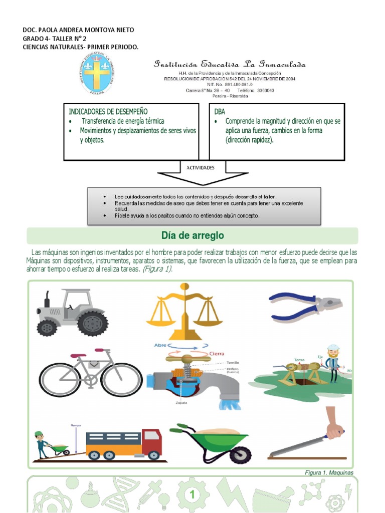Fuerza y Energia | PDF | Palanca | Engranaje