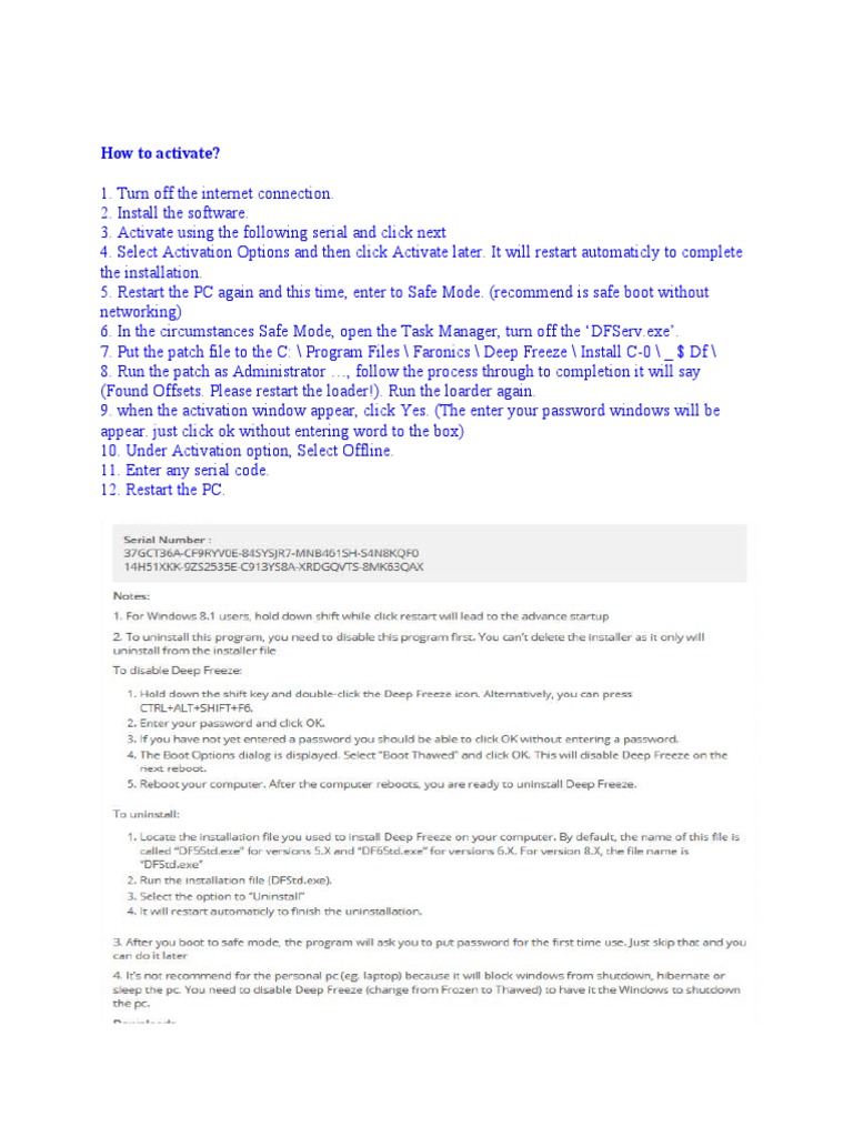 How To Activate | PDF