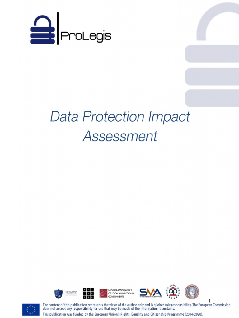 5.data Protection Impact Assessment | PDF | Information Privacy | Risk