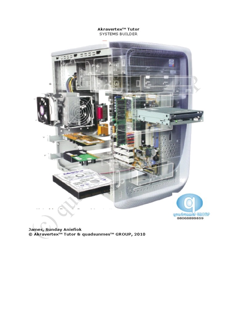 Akravertex™ Tutor: Systems Builder | PDF | Bios | Personal Computers