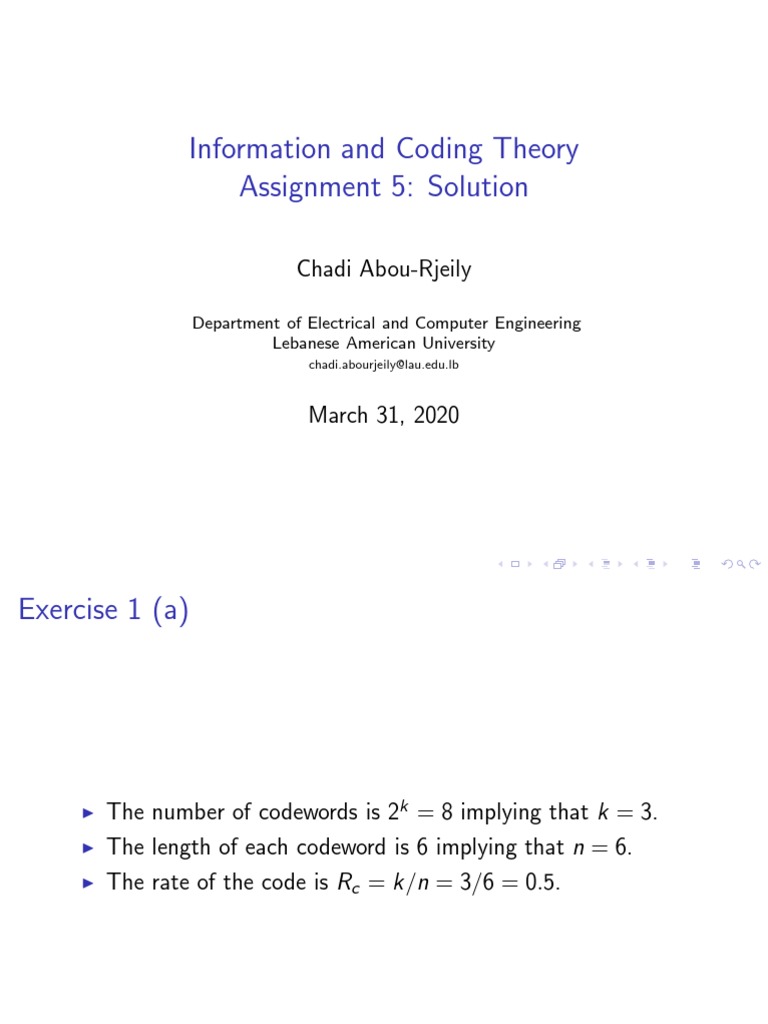 Assignment05 Solution | PDF | Encodings | Discrete Mathematics