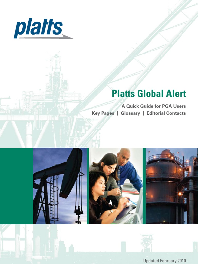 Platts Brochure | PDF | Fuel Oil | Liquefied Natural Gas