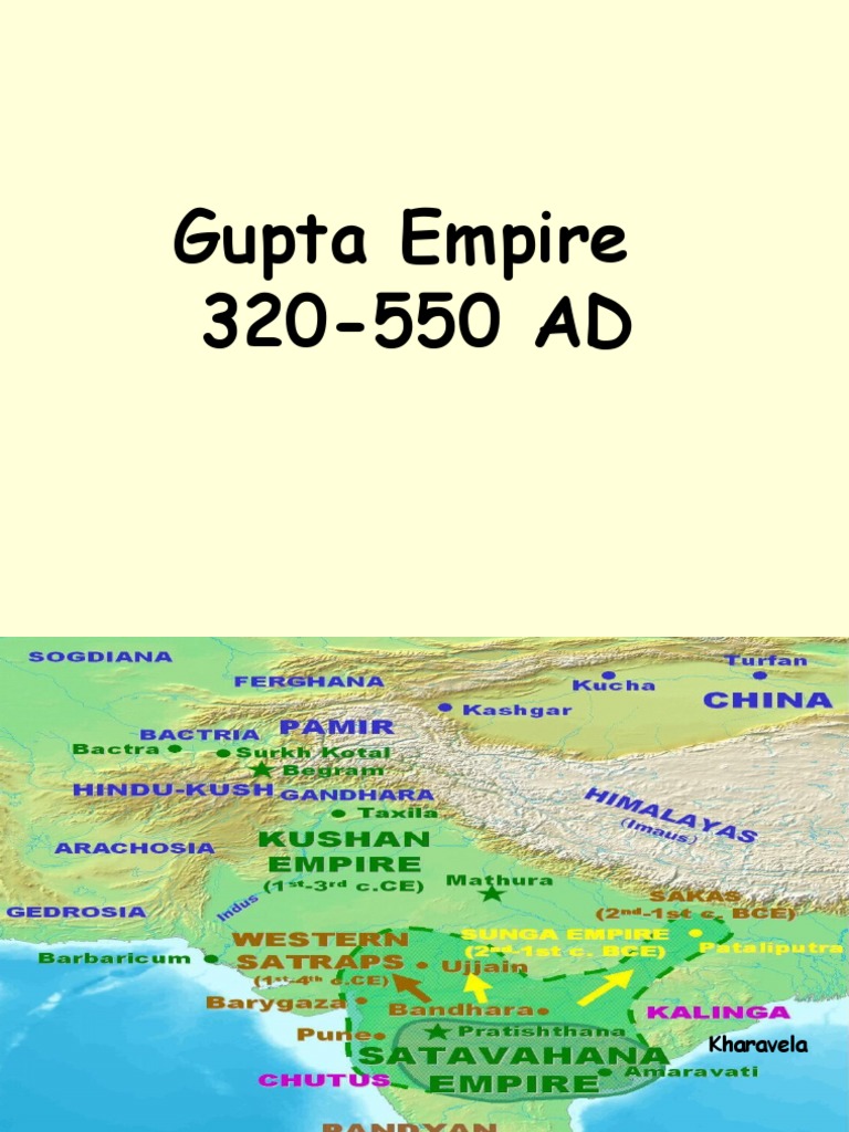 Gupta Empire 320-550 AD | PDF | Trade | Guild