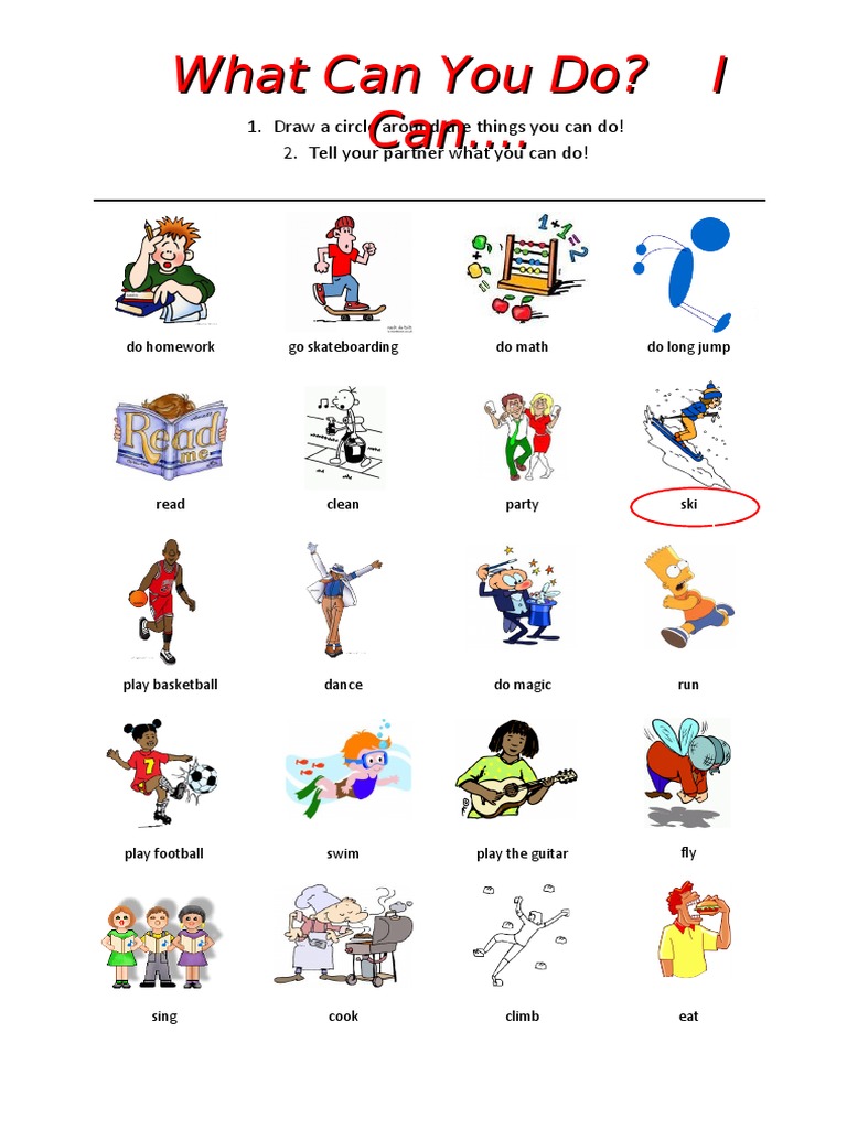 Activities You Can Do | PDF