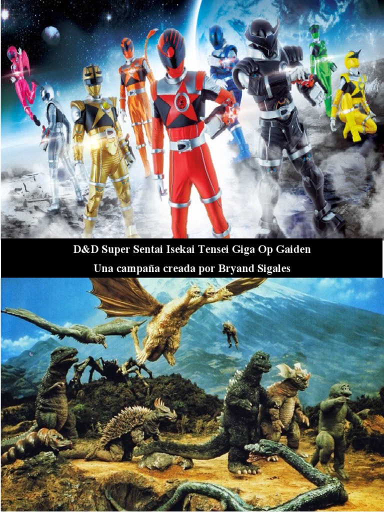 D&D Super Sentai Isekai Tensei Giga Op Gaiden | Descargar gratis PDF ...