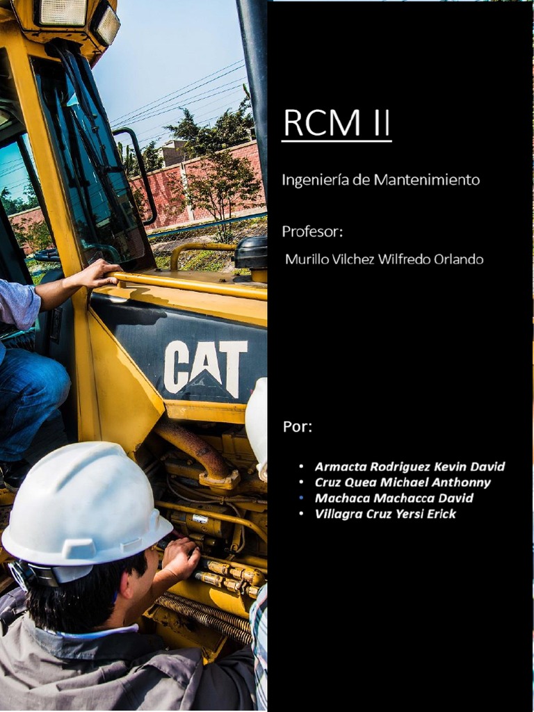 RCM Ii PDF | PDF | Engranaje | Máquinas