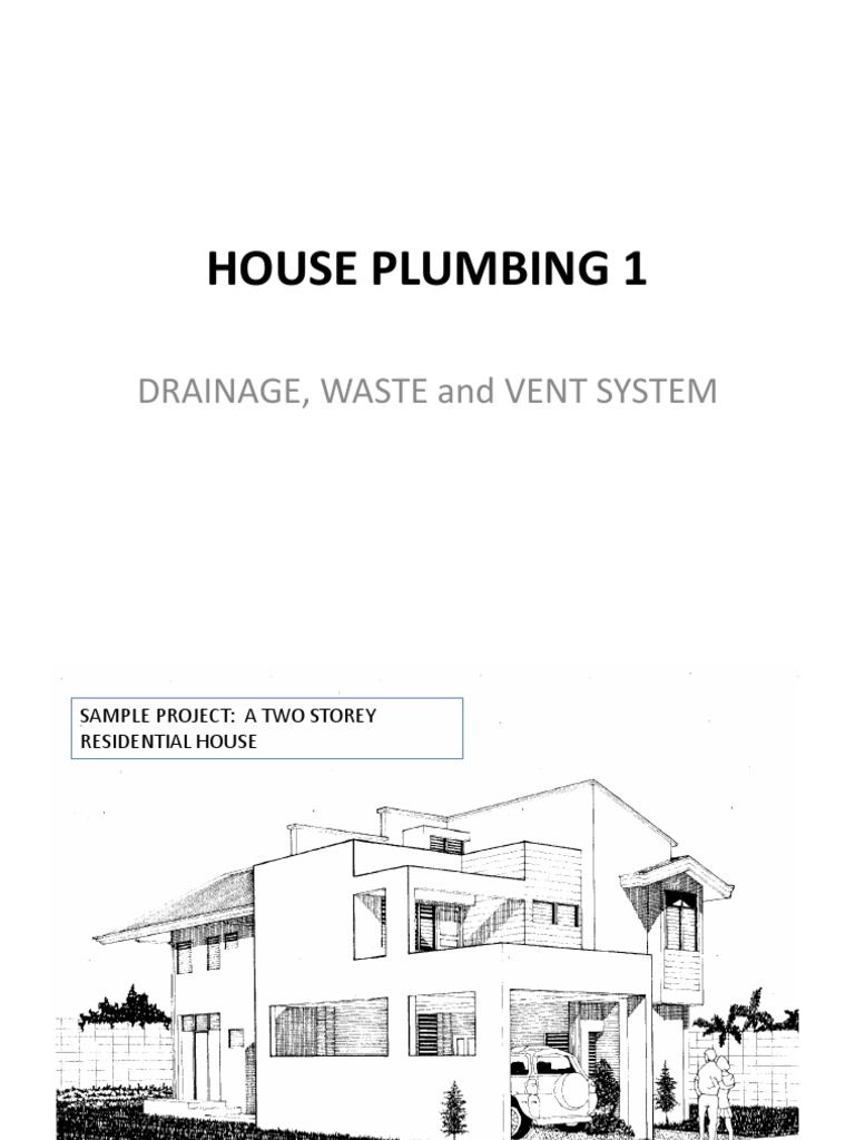 House Plumbing 1 | PDF | Sewage | Plumbing