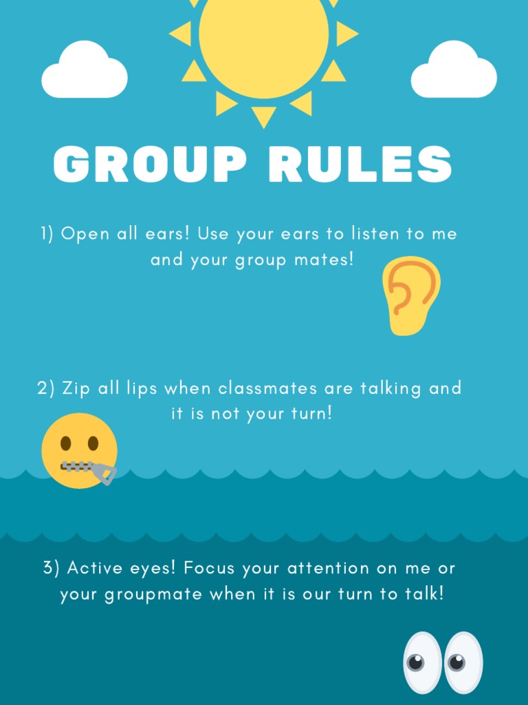 Essential Group Discussion Rules | PDF
