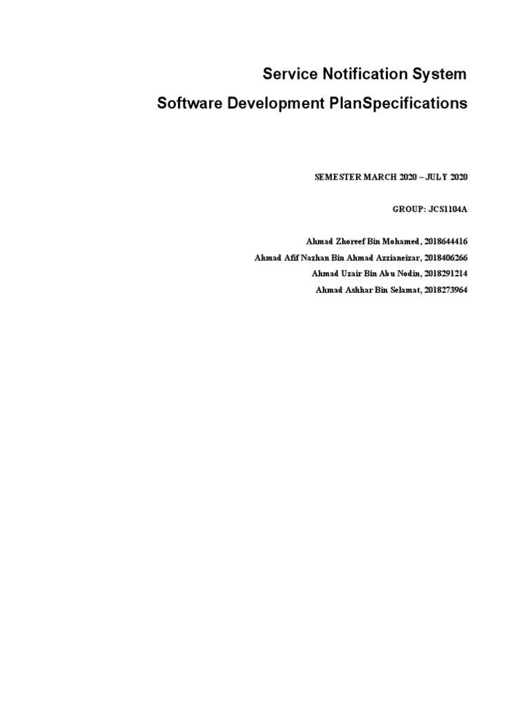 ITS332 SRS v5 | PDF | Databases | Specification (Technical Standard)