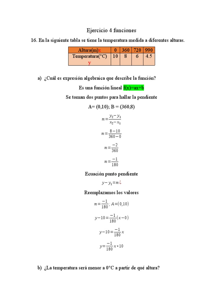 ALEJANDRO VASQUEZ Funciones Ejercicio 16 | PDF | Matemática Elemental | Objetos matemáticos