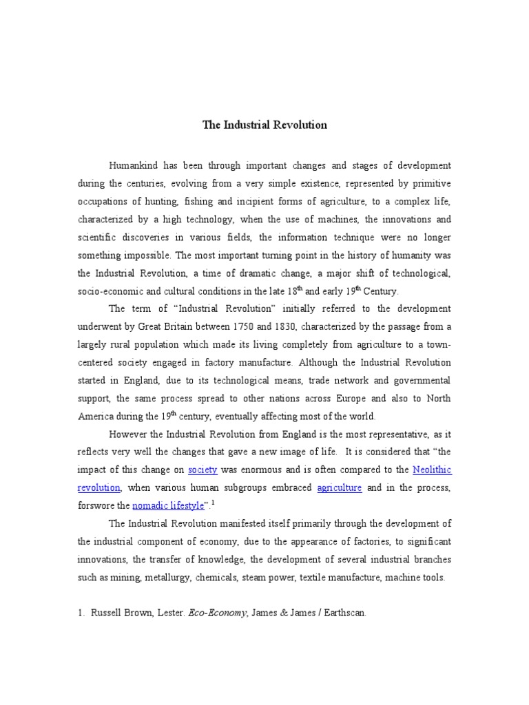 The Dawn of a New Industrial Age: An In-Depth Look at the Factors that ...