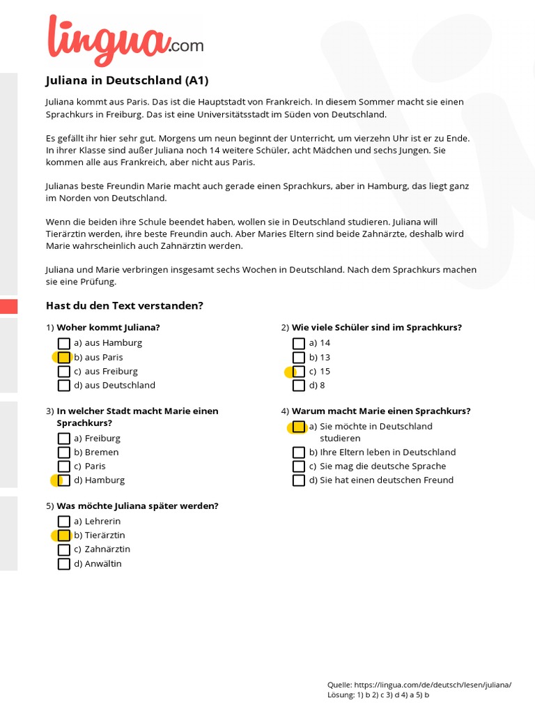 Deutsch Text Juliana | PDF