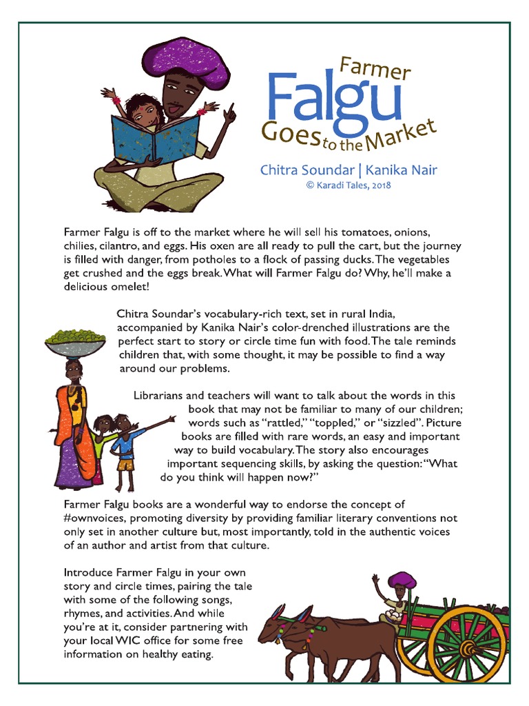 Farmer Falgu Goes To The Market Teachers Guide | PDF