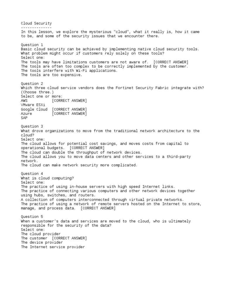Fortinet Nse 2 - Lesson 2 | PDF