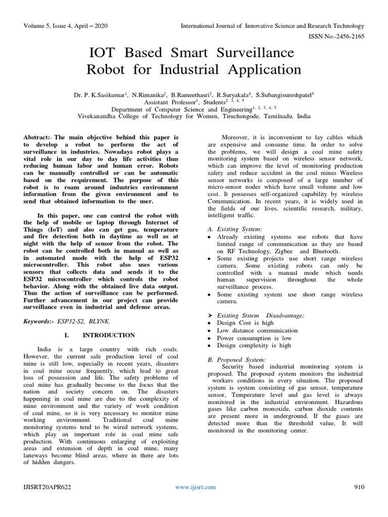 IOTI Basedi Smarti Surveillancei | PDF