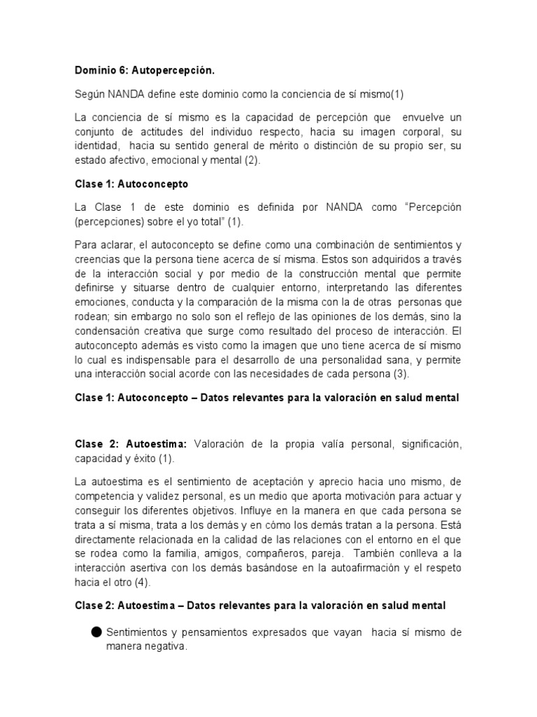 Autopercepcion 2 | PDF | Autoestima | Las emociones