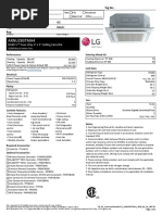 DX Split Unit Specifications | PDF | Mechanical Engineering | Building ...