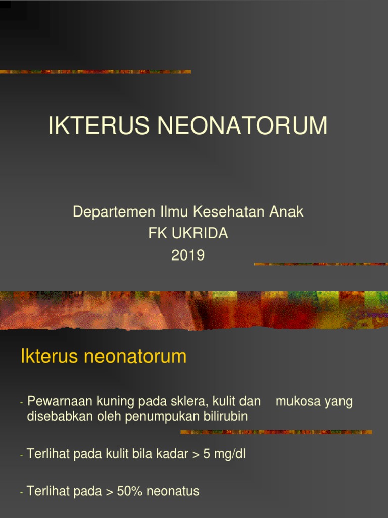 Penanganan Ikterus Neonatorum | PDF