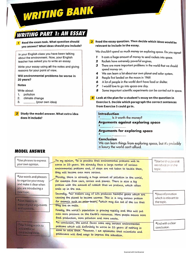 FCE Unit 1 Writing | PDF