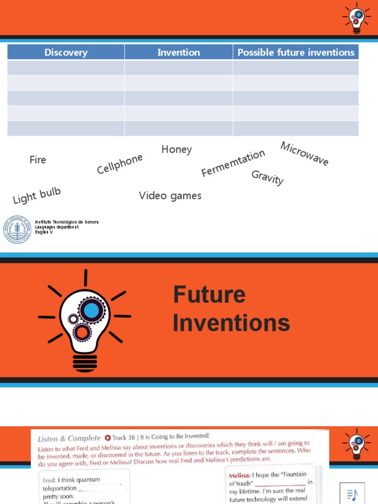 Discovery Invention Possible Future Inventions: Fire Honey | PDF ...