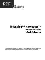 TI-Nspire Installation Guidebook EN | PDF