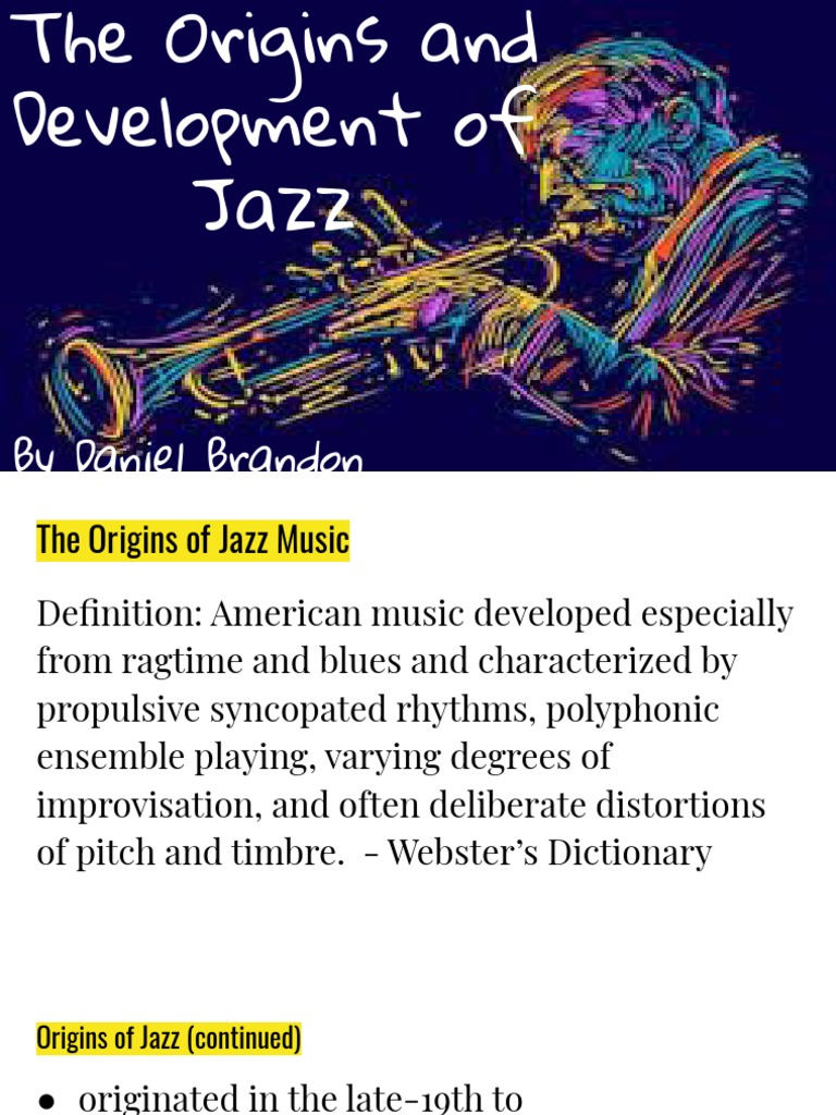The Origins and Development of Jazz | PDF | Jazz | Blues