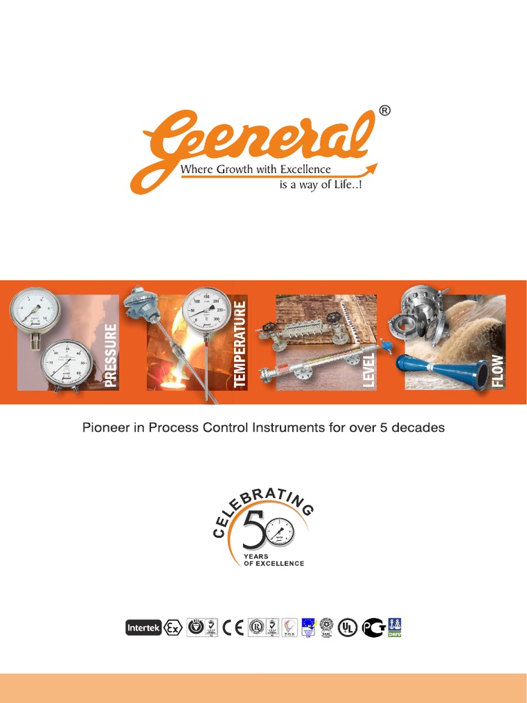 General Combined Brochure Revised | PDF | Pressure Measurement ...