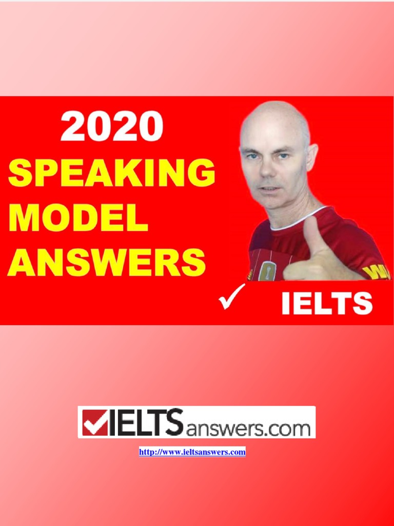 Speaking Models PDF 2020 Ieltsanswers PDF | PDF | Desserts
